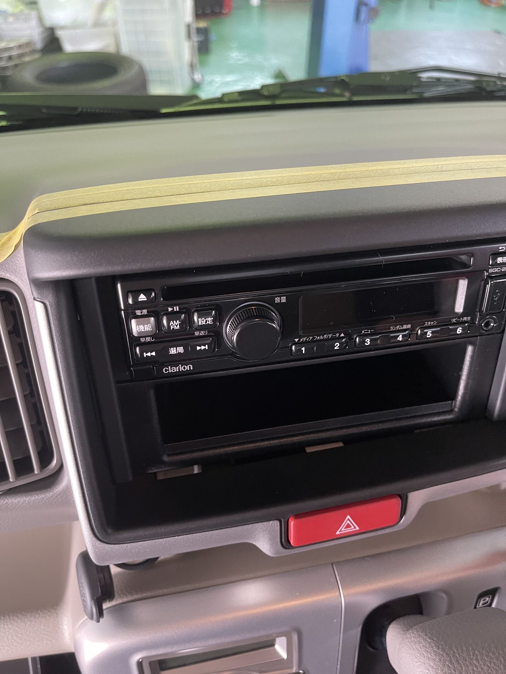 スズキエブリィワゴンDA17W ETC取付け