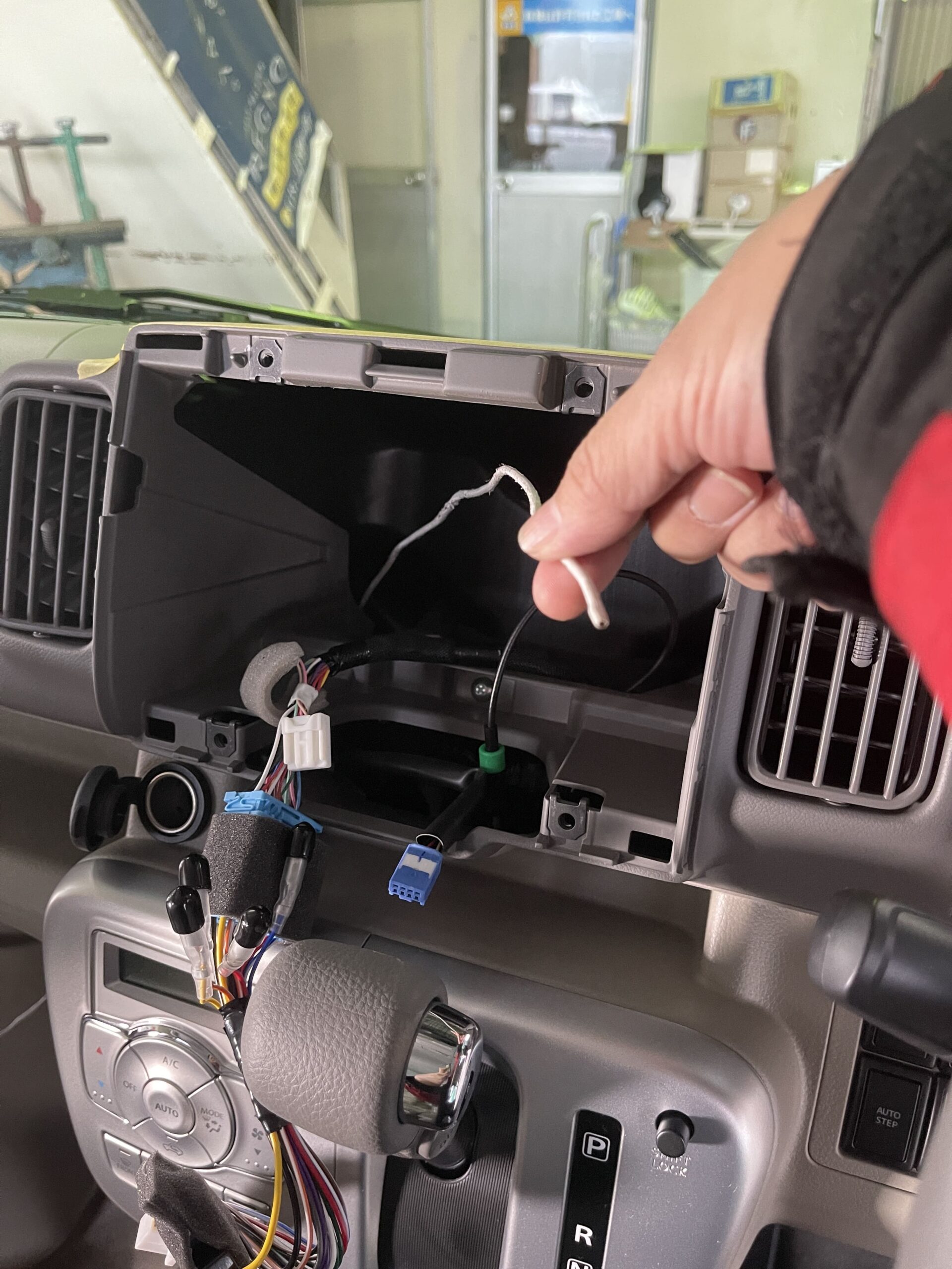 スズキエブリィワゴンDA17W ETC取付け