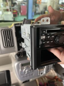 スズキエブリィワゴンDA17W ETC取付け